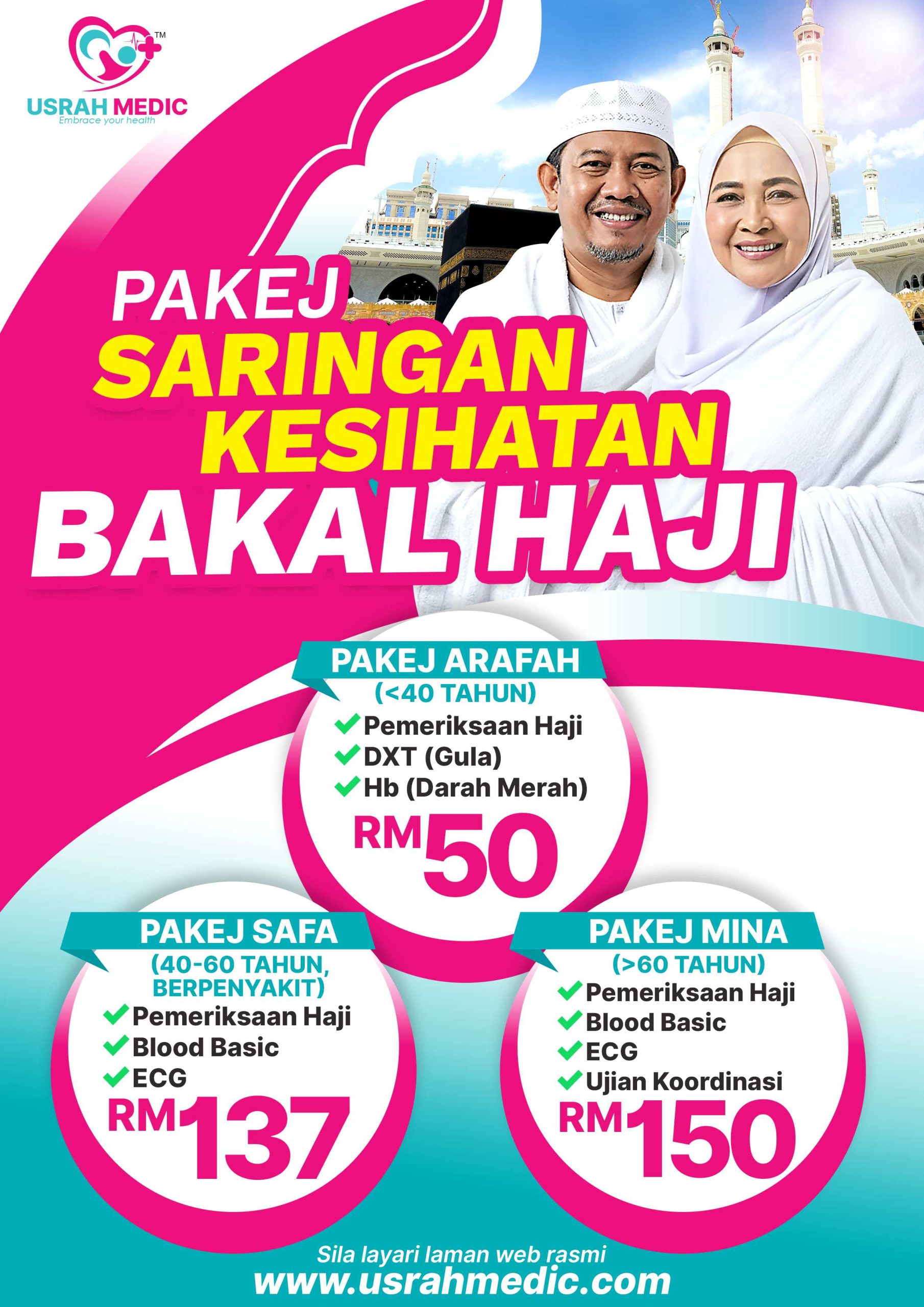 Promosi Saringan Kesihatan Bakal Haji - Usrah Medic